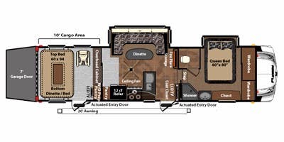 2011 Keystone Fuzion RV specs guide
