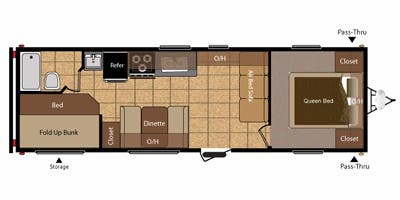 2011 Keystone Hideout 26B specs and literature guide