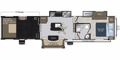 2011 Keystone Raptor 4014LEV specs and literature guide