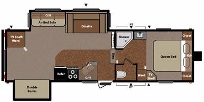 2011 Keystone Springdale 284FWBH-SSR Fifth Wheel Specs