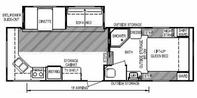 2012 Skyline Weekender Aluma-Bond 2556 specs and literature guide