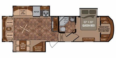 2012 Dutchmen Infinity 3250RL specs and literature guide