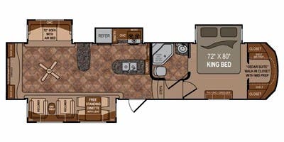 2012 Dutchmen Infinity 3470RE specs and literature guide