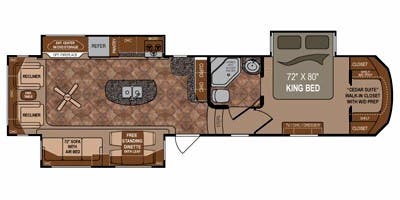 2012 Dutchmen Infinity 3570RL specs and literature guide