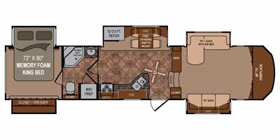2012 Dutchmen Infinity 3750FL specs and literature guide