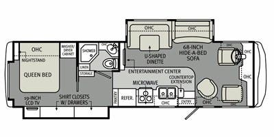 2012 Holiday Rambler Vacationer RV specs guide