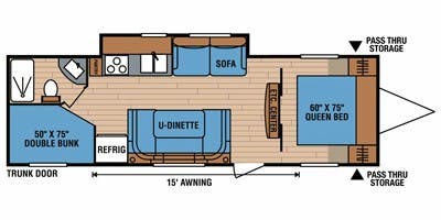 2012 K-Z Spree 281BHS specs and literature guide
