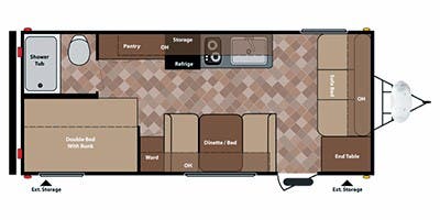 2012 Keystone Fireside 19RBBH specs and literature guide