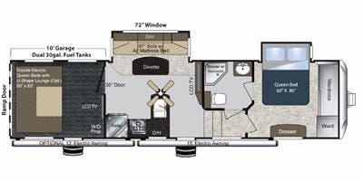 2013 Keystone Raptor RV Specs Guide