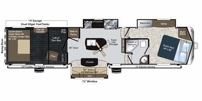 2013 Keystone Raptor RV Specs Guide