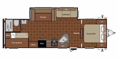 2015 Keystone Springdale Summerland 2800BHGS specs and literature guide