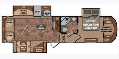 2013 Dutchmen Infinity 3250RL specs and literature guide