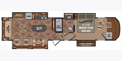 2013 Dutchmen Infinity 3860MS specs and literature guide