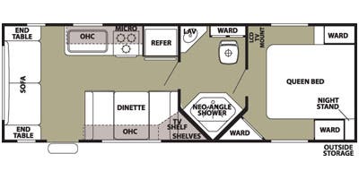 2013 Forest River Grey Wolf 25RL specs and literature guide