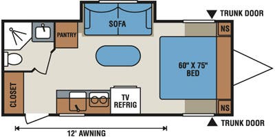2014 K-Z Spree Escape E202S specs and literature guide