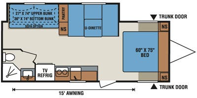 2013 K-Z Spree Escape E243S specs and literature guide