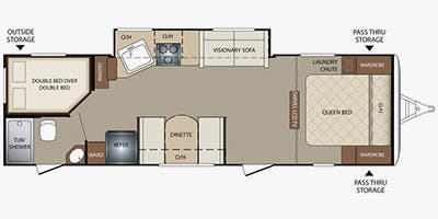 2013 Keystone Bullet Specs & Floorplans