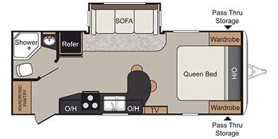 2015 Keystone Passport Ultra Lite Elite 23RB specs and literature guide
