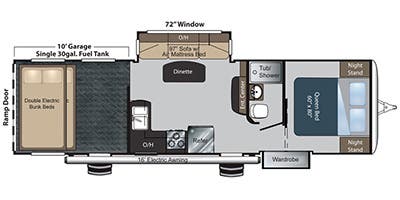 2014 Keystone Raptor RV Specs Guide