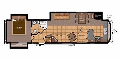 2014 Keystone Retreat 39FKSS specs and literature guide