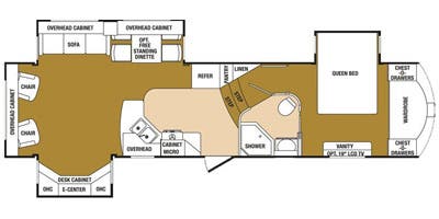 2013 SunnyBrook Raven 3150TS specs and literature guide
