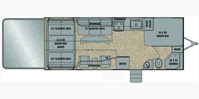 2014 EverGreen RV Amped 22FSB specs and literature guide