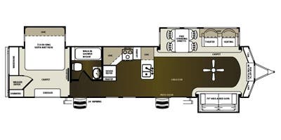 2014 Forest River Sandpiper Destination 393CK specs and literature guide