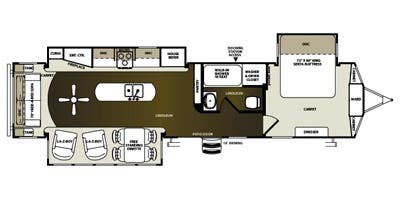 2014 Forest River Sandpiper Destination 393RL specs and literature guide