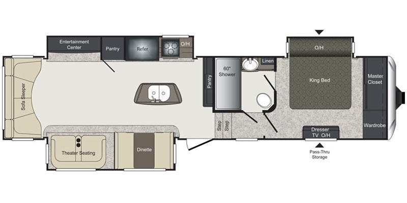 2015 Keystone Laredo 355RL specs and literature guide