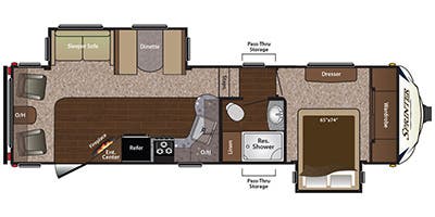Keystone Sprinter Rv Floor Plans | Viewfloor.co