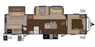 2014 Keystone Sprinter Specs & Floorplans