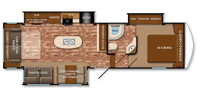 2015 Grand Design Reflection 303RLS specs and literature guide