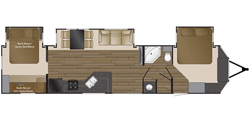 2015 Heartland Resort 39 BH specs and literature guide