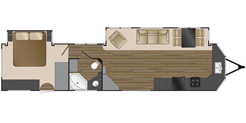 2017 Heartland Resort 40 FK specs and literature guide