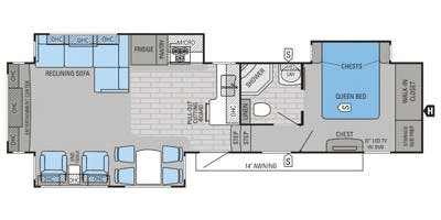 2015 Jayco Eagle Premier 351RLTS specs and literature guide