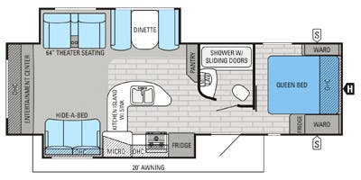 2015 Jayco White Hawk Ultra-Lite 29REKS Summit Edition specs and ...