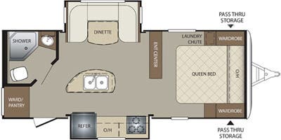 2015 Keystone Bullet 220RBIWE Travel Trailer Specs