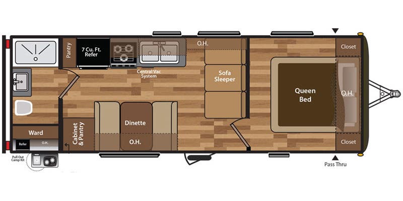2016 Keystone Hideout RV Specs Guide