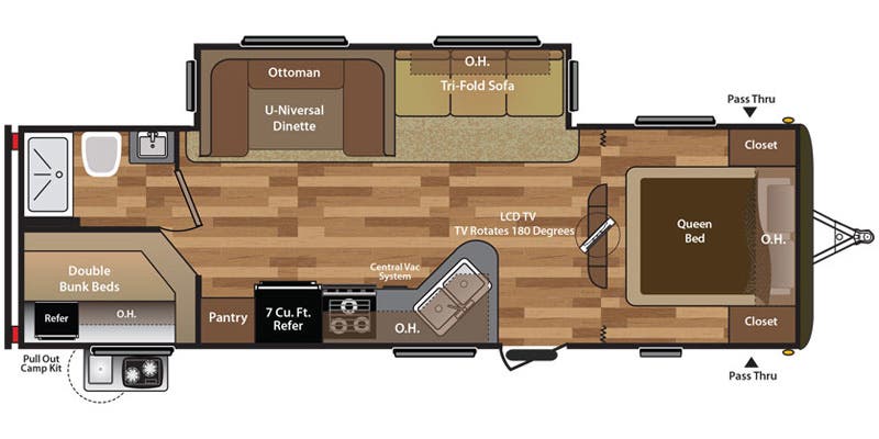 2016 Keystone Hideout RV Specs Guide
