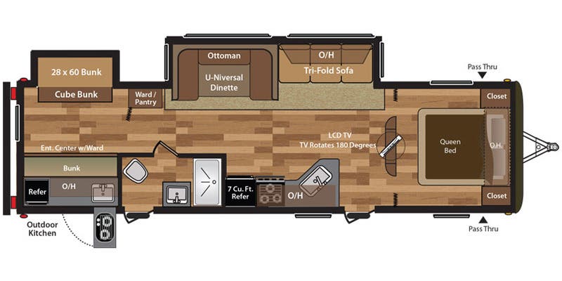 2016 Keystone Hideout RV Specs Guide