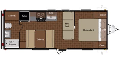 2015 Keystone Springdale 232SRTWE specs and literature guide