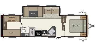 2015 Keystone Springdale 297BH specs and literature guide