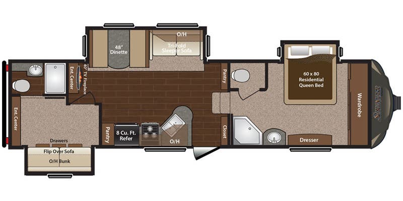 Keystone Sprinter Rv Floor Plans | Viewfloor.co