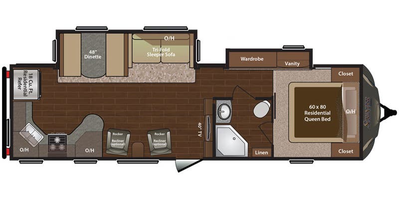 2015 Keystone Sprinter RV Specs Guide