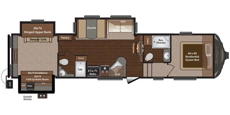 2015 Keystone Sprinter RV Specs Guide