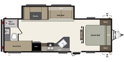2015 Keystone Springdale Summerland 2670BHGS specs and literature guide
