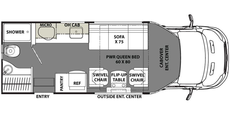 2016 Coachmen Orion T24RB specs and literature guide