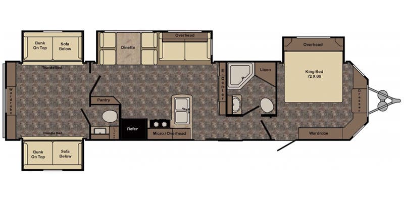 2016 CrossRoads Hampton HT381QB specs and literature guide