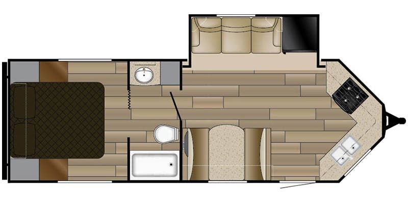 2016 Cruiser RV Radiance Touring R-24VSD specs and literature guide