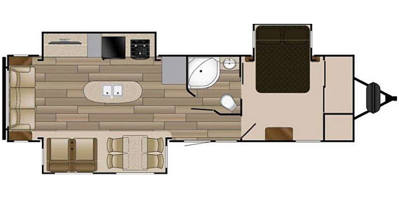 2016 Cruiser RV Radiance Touring R-33SSTS specs and literature guide